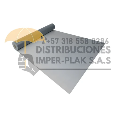 SIKAPLAN 12 G CO BLANCA (1.6m x 20m) MEMBRANA A BASE DE PVC X 1und ...