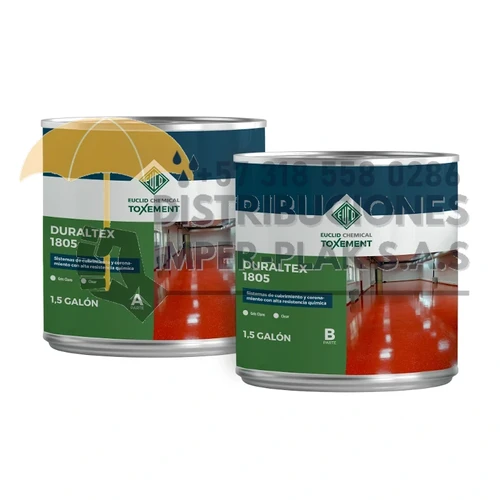 DURALTEX 1805 GRIS CLARO (TOXEMENT) X 3gal | Distribuciones Imper-Plak