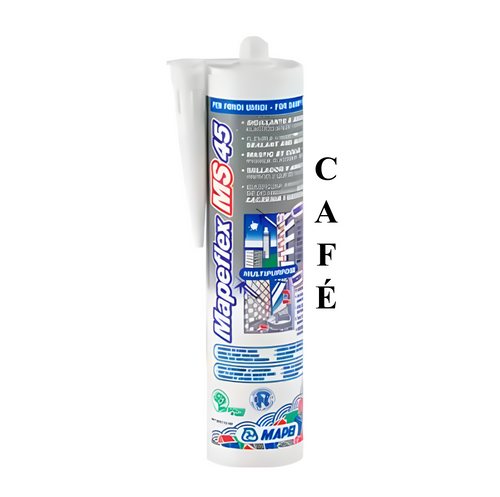 MAPEFLEX MS 45 CAFE SELLADOR Y ADHESIVO ELÁSTICO X 300ml ...