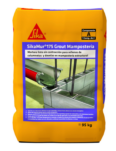 SIKAMUR-175 GROUT MAMPOSTERÍA GROUT PARA COLUMNAS DE MAMPOSTERÍA X 95kg ...