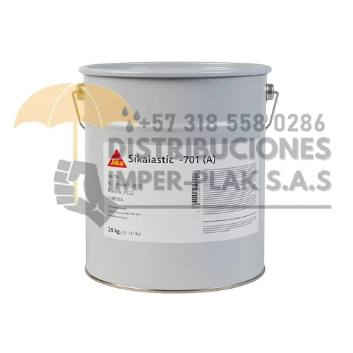 SIKALASTIC-701 CO COMPONENTE A GRIS X 10kg | Distribuciones Imper-Plak