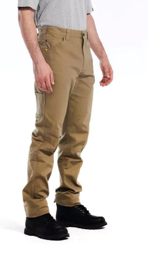 Men's Stretch Canvas Utility Work Pants - Slim Fit | Stockman Feed