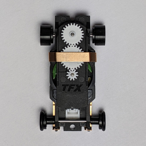 TFX 16-20 Ohm Ready To Run Chassis (BLACK WHEELS) | OS3