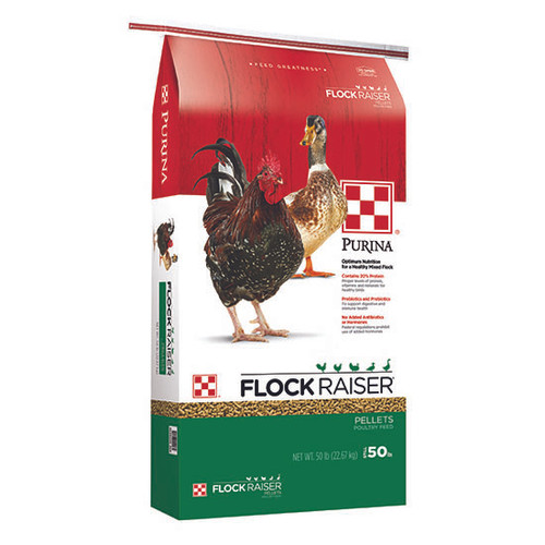 Purina Flock Raiser Pellets - 50 lb. bag | Leggett Pet