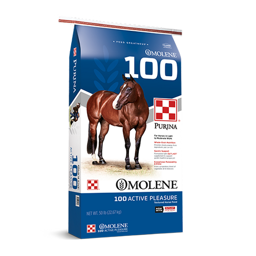 Purina Omolene 100 Active Pleasure - 50 lb. bag | Leggett Pet