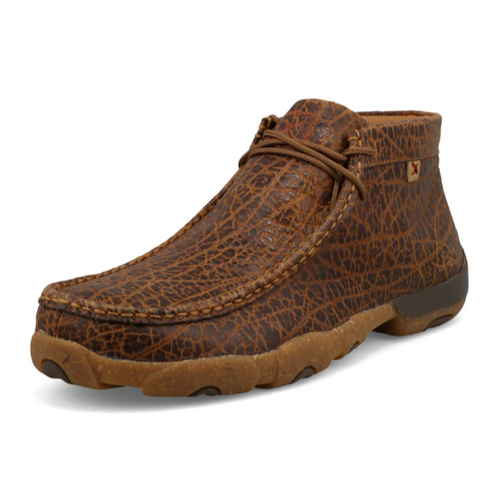 Twisted X Men's Chukka Driving Moc - Elephant Print | Leggett