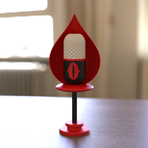 Alastor Microphone 017 | SquireSwordCreations