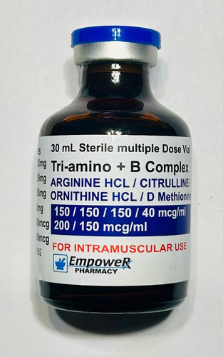 High Potency Tri-Amino + B Complex Injections 30ml Vial | albanhill.com