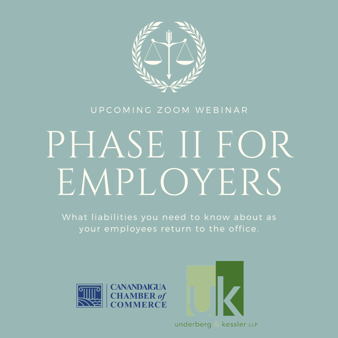 WEBINAR - Issues Employers Need to Know About Regarding Phase II of the ...