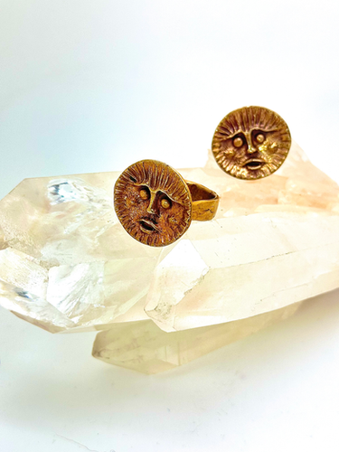 Bronze Sun-God Ring | RFB Jewellery
