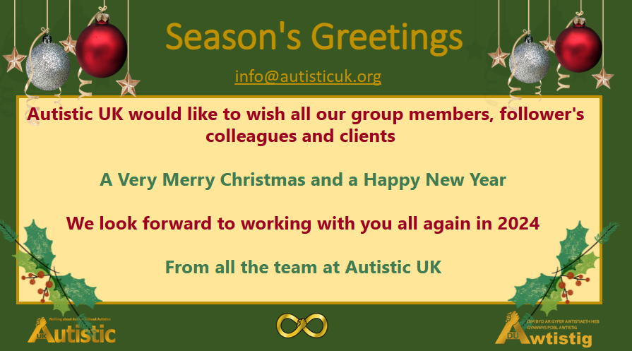 Festive Greetings from Autistic UK