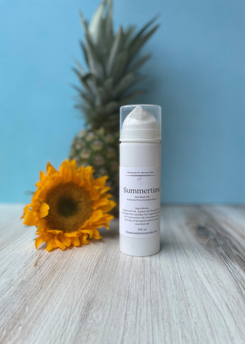 Dry Body Oil for Summer- Summertime Body Oil