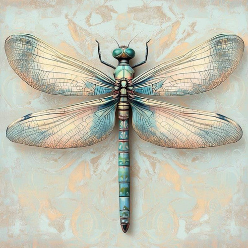DRAGONFLY ELEGANCE | Lemon's Art