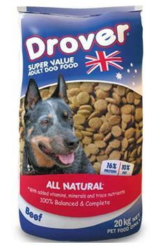 DROVER DOG FOOD 20KG | Pet Menu