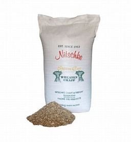 Nitschke Wheaten Chaff (Poly Bag) 25kg | Pet Menu
