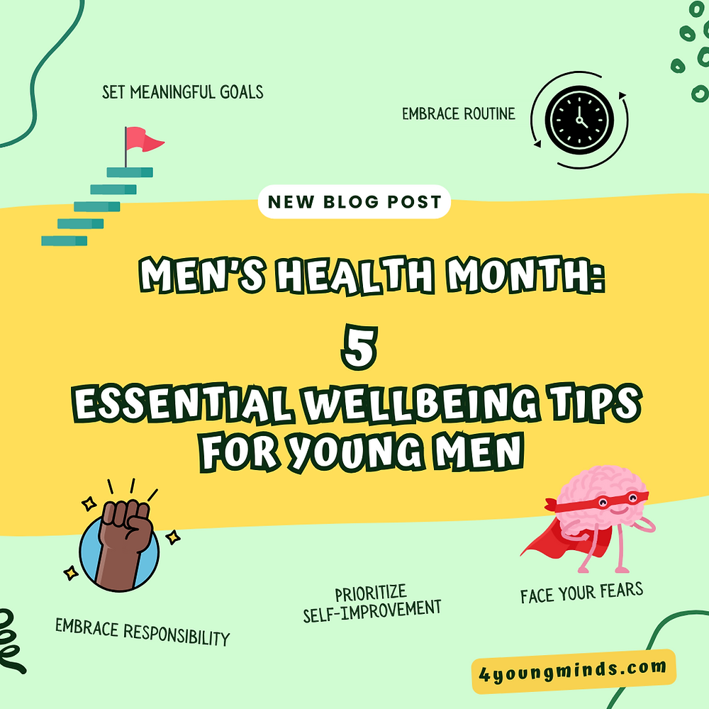 Men’s Health Month: 5 Essential Wellbeing Tips for Young Men