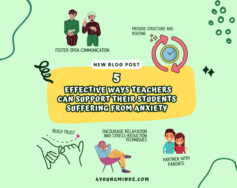 5 effective ways teachers can support their students suffering from anxiety
