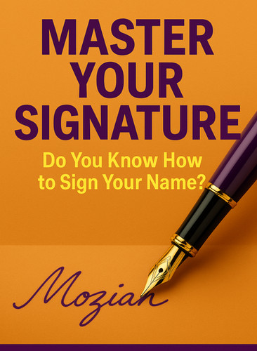 Master Your Signature: Do You Know How to Sign Your Name ...