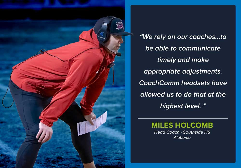 FOOTBALL | CoachComm® Coaching Headsets