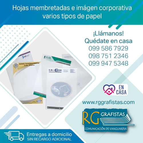 Hojas membretadas | Misitio