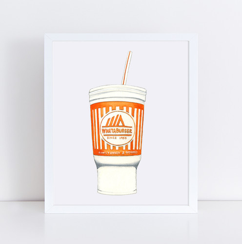 Whataburger Cup | emilymercedesart