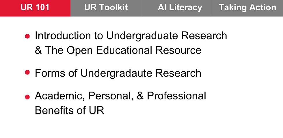 UROC - Undergraduate Rsch Opp & Comp | OUR