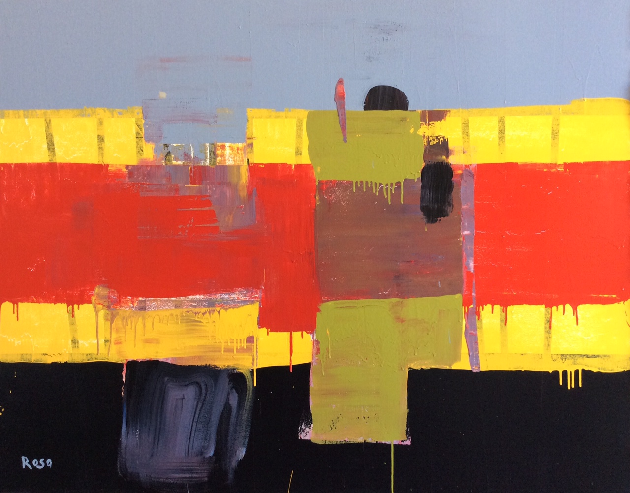 Ferdinand Rosa Abstract Artist