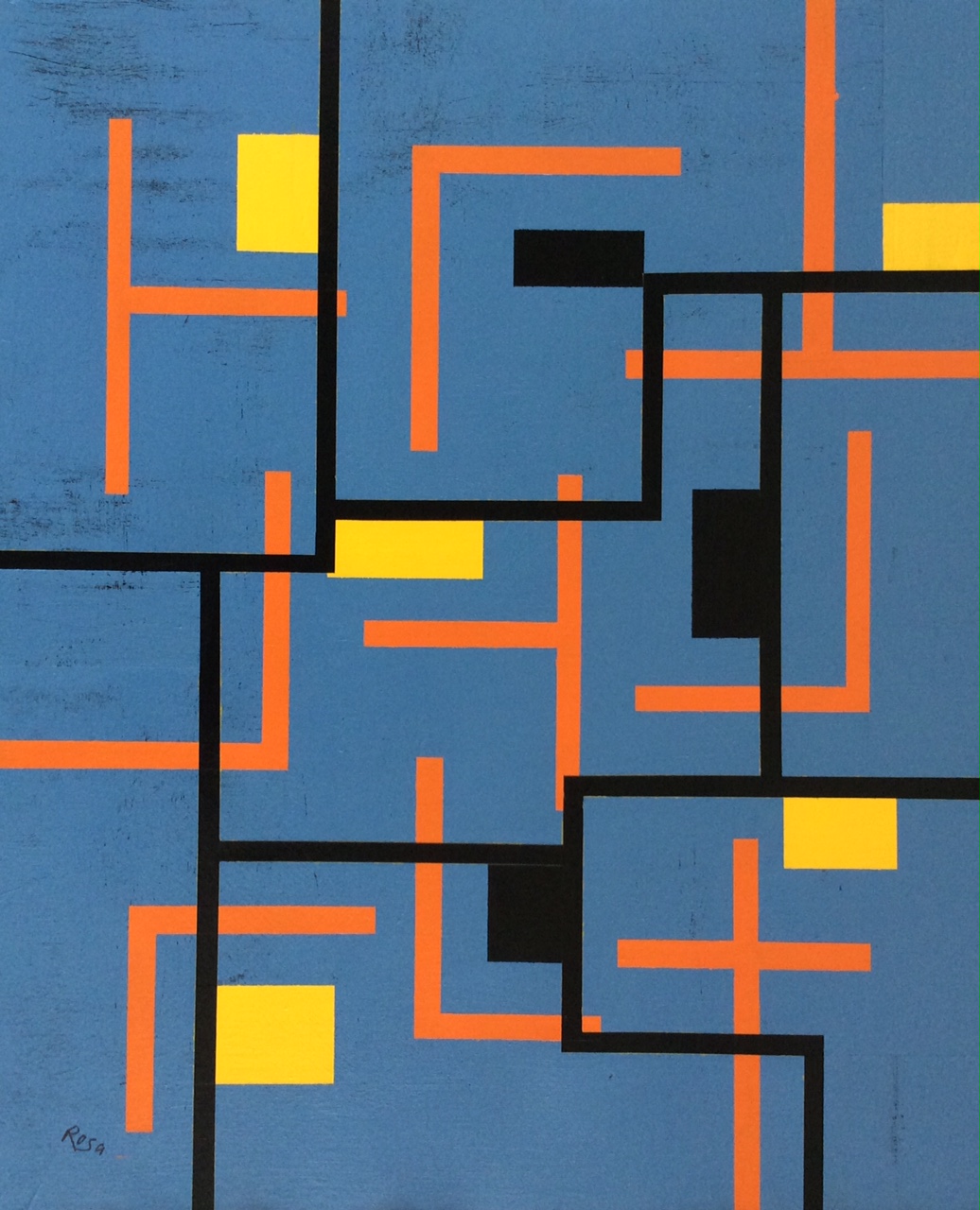 Ferdinand Rosa Abstract Artist