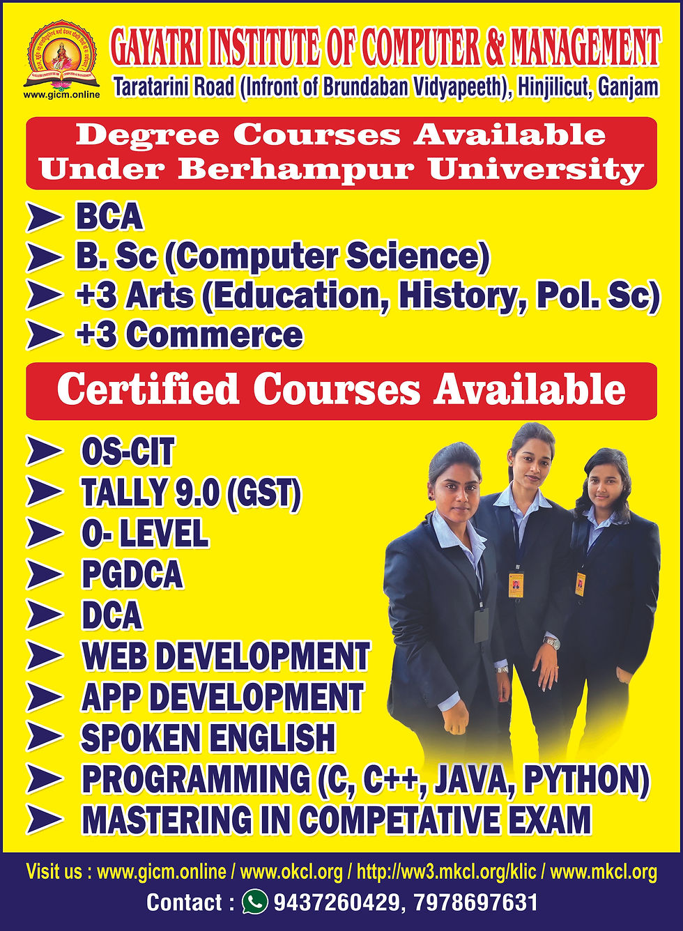 OS-CIT Certificate Computer Courses @ Gayatri Institute of Computer ...