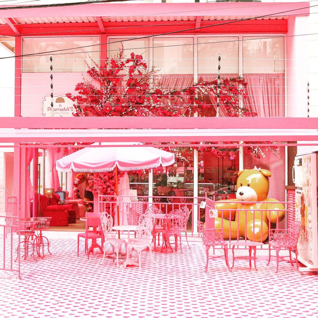 Pikurruchas - Cafeteria toda rosa em São Paulo - Guia Paulistinha