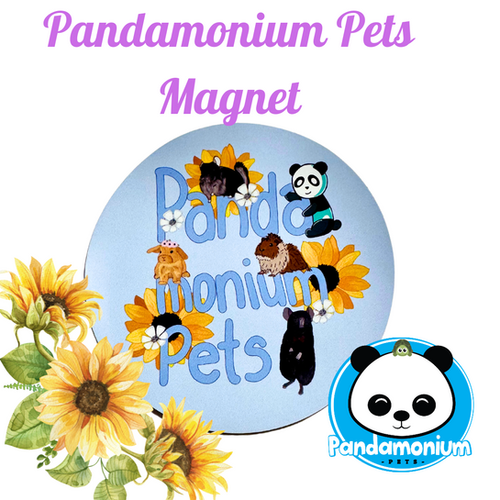 Panda Magnet-Pandamonium Magnet | Pandamonium Pets