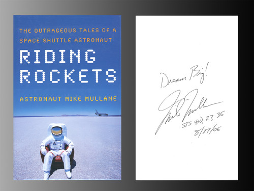 Mullane - Riding Rockets (Signed 1st/1st) | Orbital Artifacts