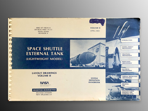 Space Shuttle External Tank (Lightweight Model) Layout Drawings (Vol 2 ...