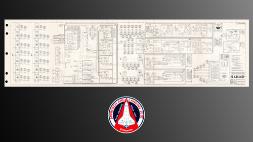 G&C Dedicated Displays Schematic (OV-101) | Orbital Artifacts