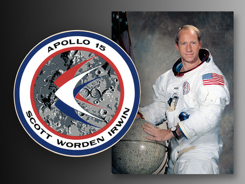 Vintage Apollo 15 Mission Decal - From Al Worden's Collection | Orbital ...