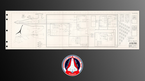 Nose Boom Air Data System Schematic (OV-101) | Orbital Artifacts