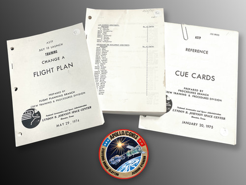 ASTP Flight Plans and Cue Cards (From Collection of Anatole Forostenko ...