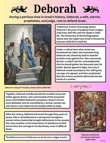 Deborah | Bible Charts