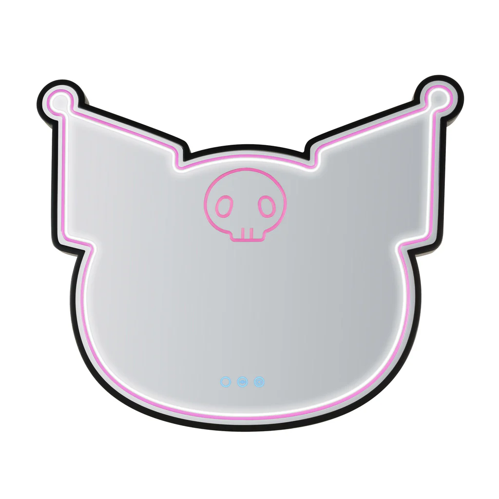 Kuromi™ Neon RGB Wall Mirror | MOXLA