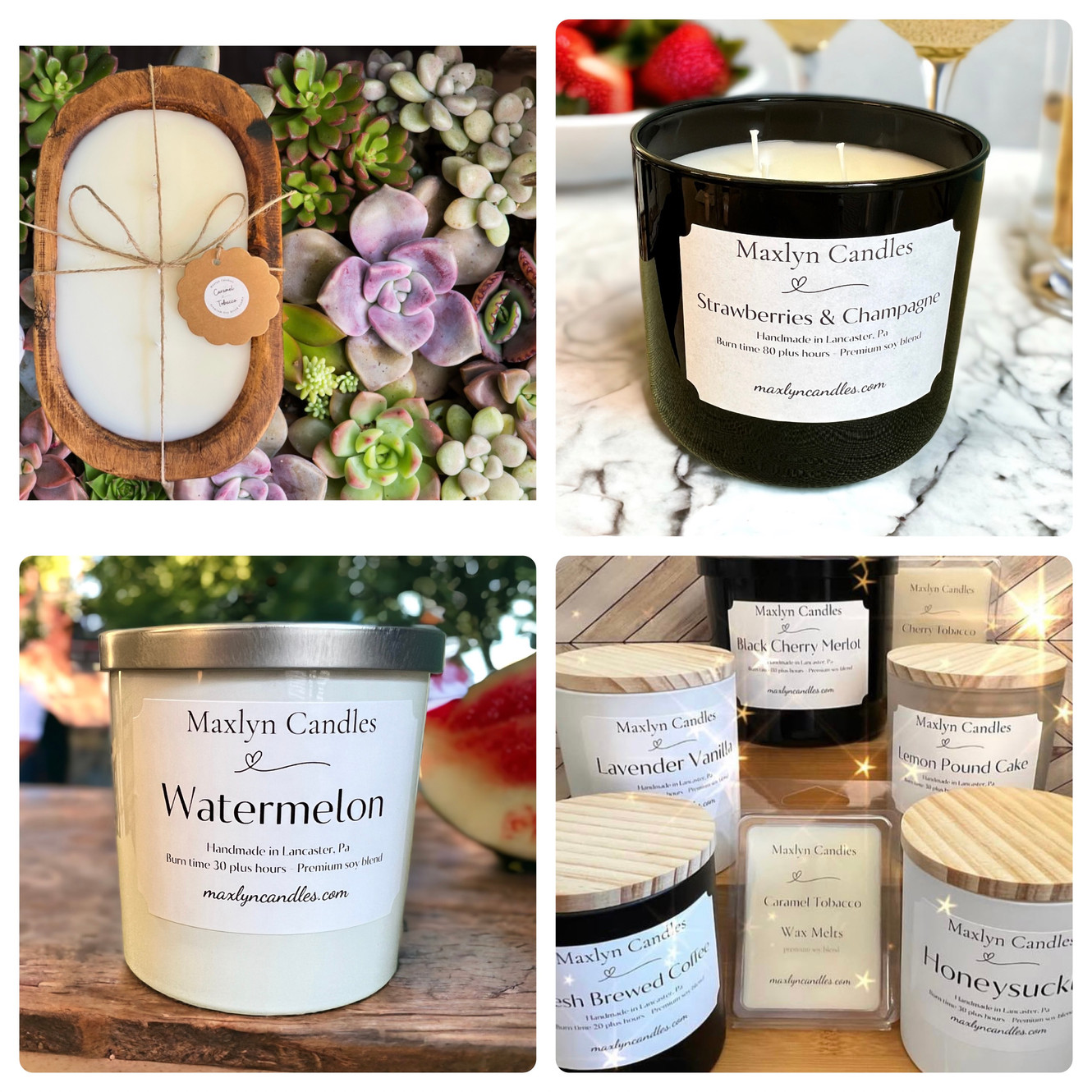 Maxlyn Candles | candle store online