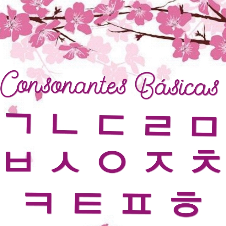Vocales y consonantes en coreano