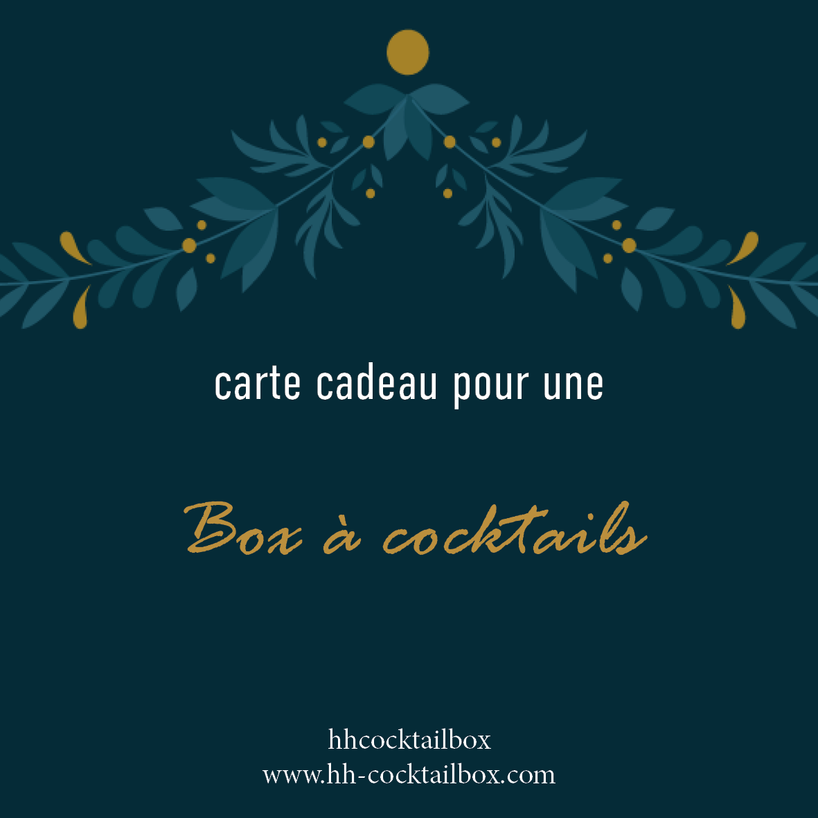 Carte cadeau | Box à cocktail