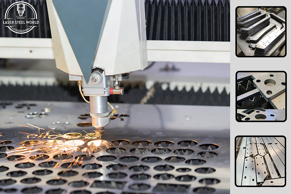 Transforming Steel into Industrial Essentials with CNC Laser Cutting