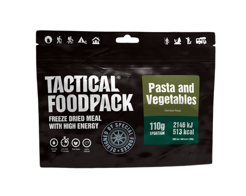 Tactical Foodpack τροφή επιβίωσης Pasta and Vegetables | International ...