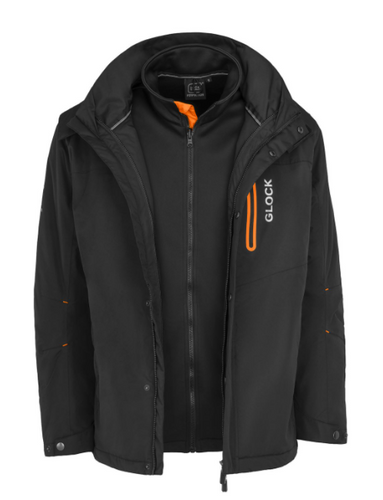 GLOCK 2in1 Jacket black 51407 | International Armour