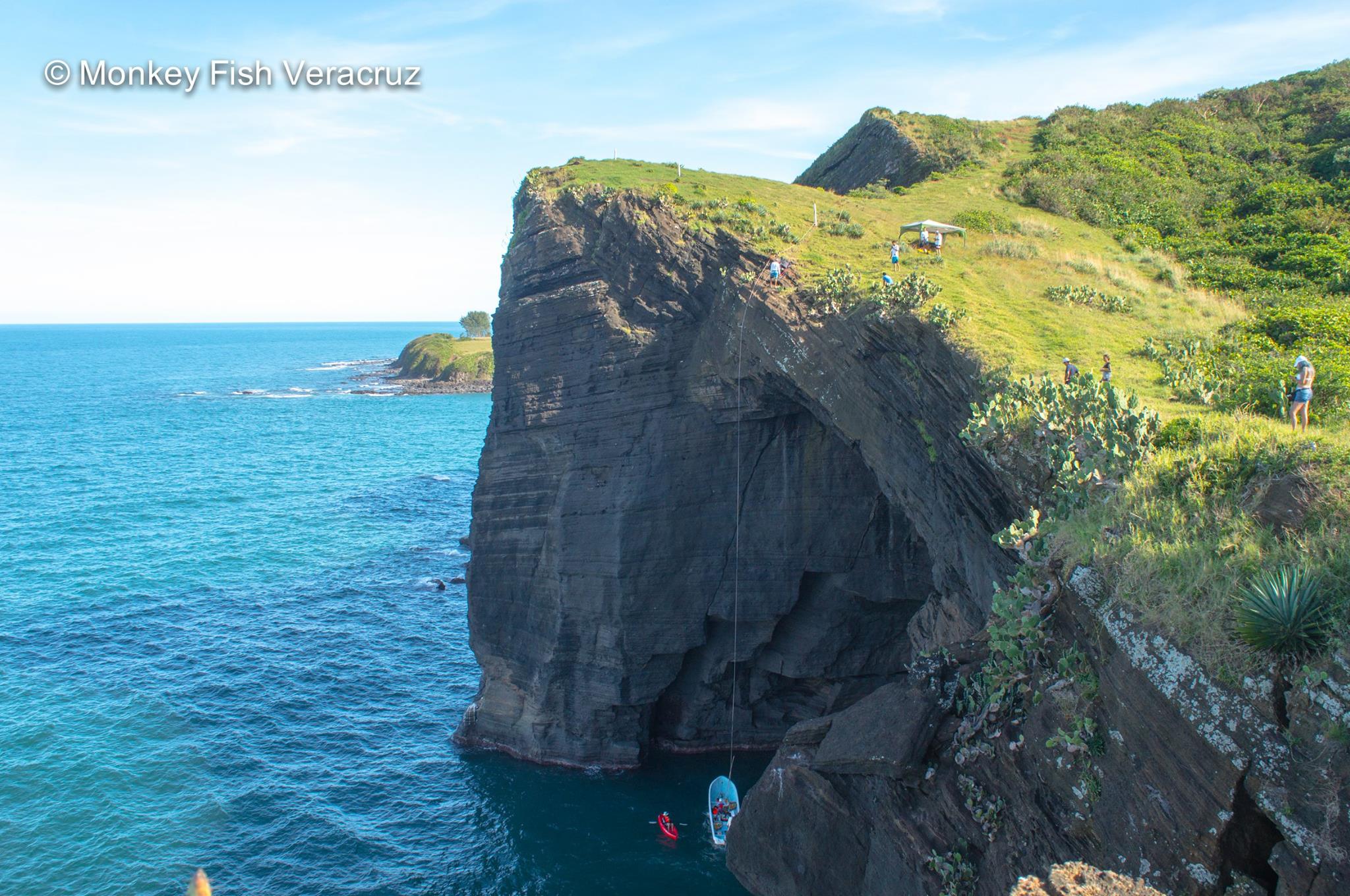 Roca Partida Veracruz│Lancha - Senderismo - Cascacadas│Monkey Fish