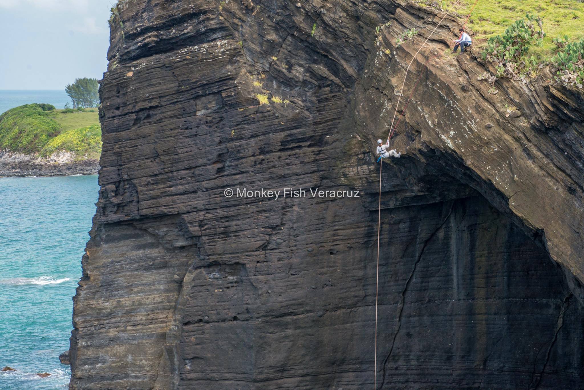 Roca Partida Veracruz│Rapel - Kayak - Cabañas│Monkey Fish