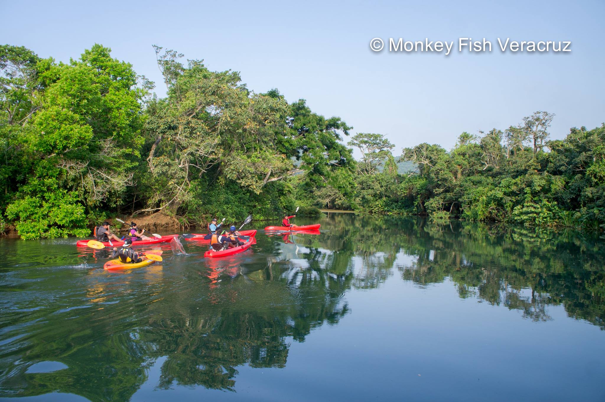Roca Partida Veracruz│Rapel - Kayak - Cabañas│Monkey Fish