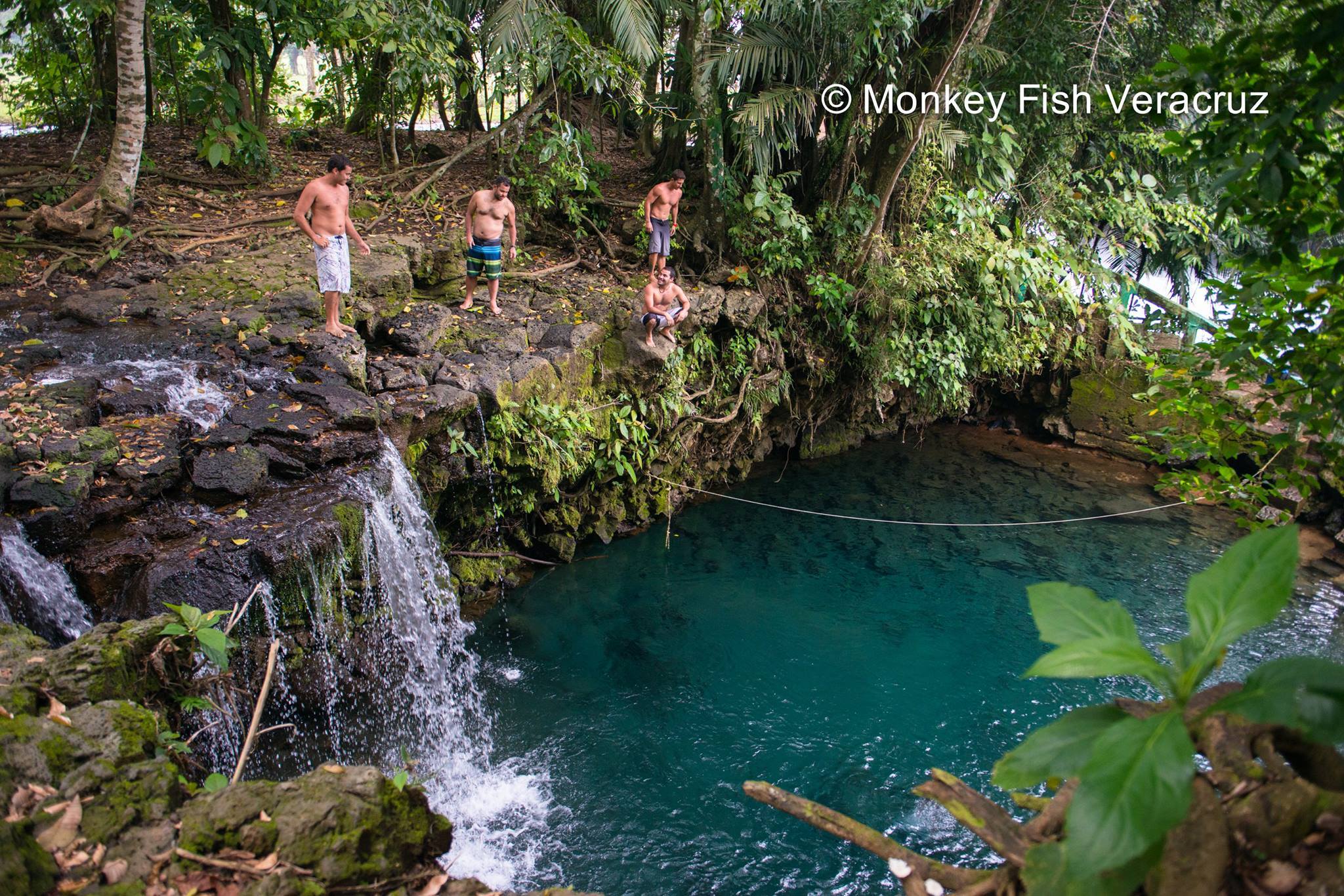 Roca Partida Veracruz│Rapel - Kayak - Cabañas│Monkey Fish