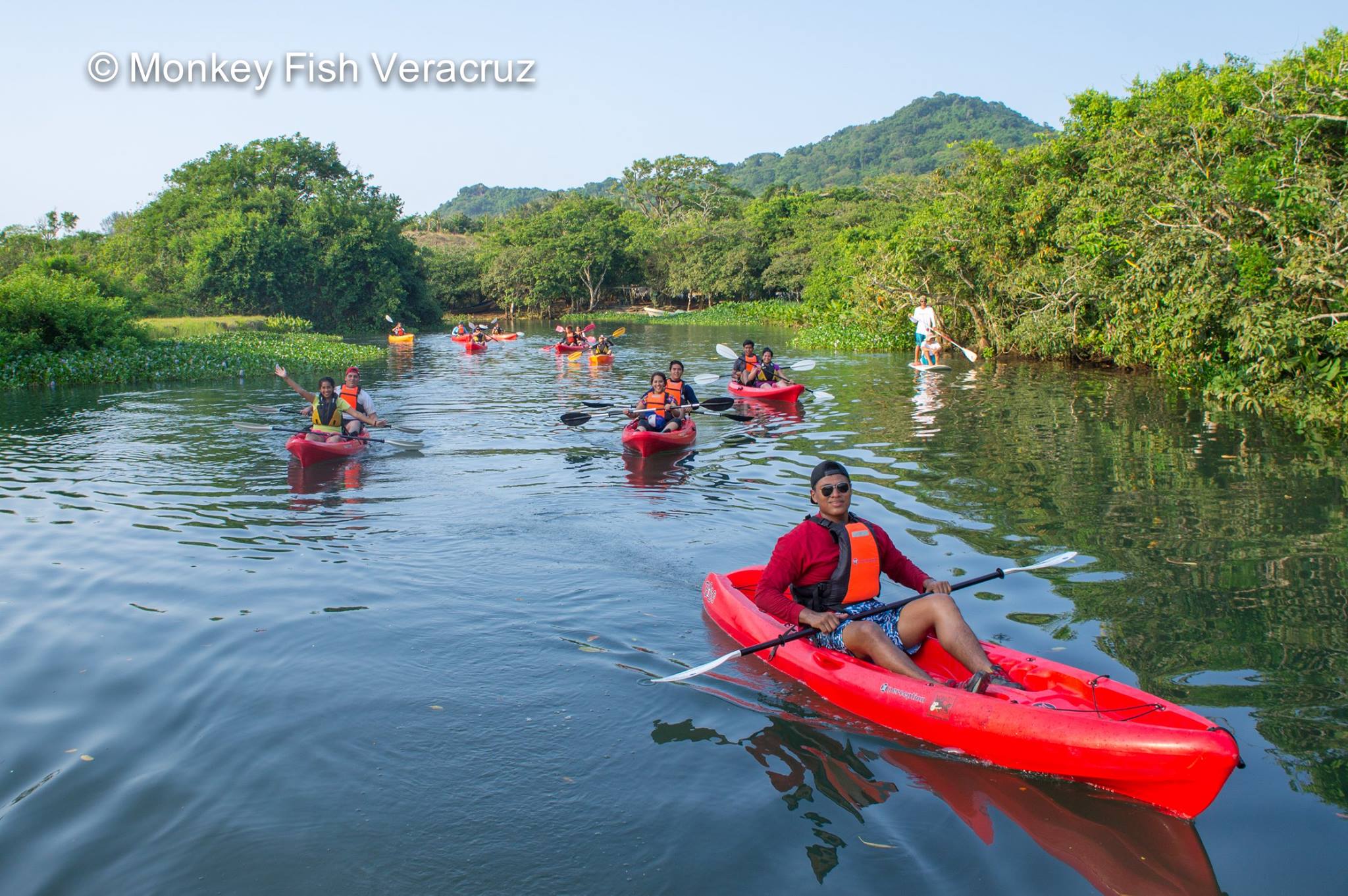 Roca Partida Veracruz│Rapel - Kayak - Cabañas│Monkey Fish